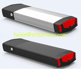 China 36V 11Ah rear rack style e-bike battery supplier