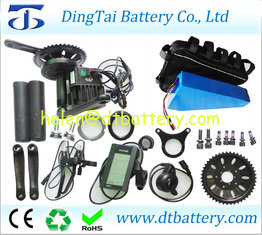 China BBS03/BBSHD 8Fun 48V 1000W mid drive motor kit with triangle battery 48V 30Ah+Triangle bag for fat bike supplier